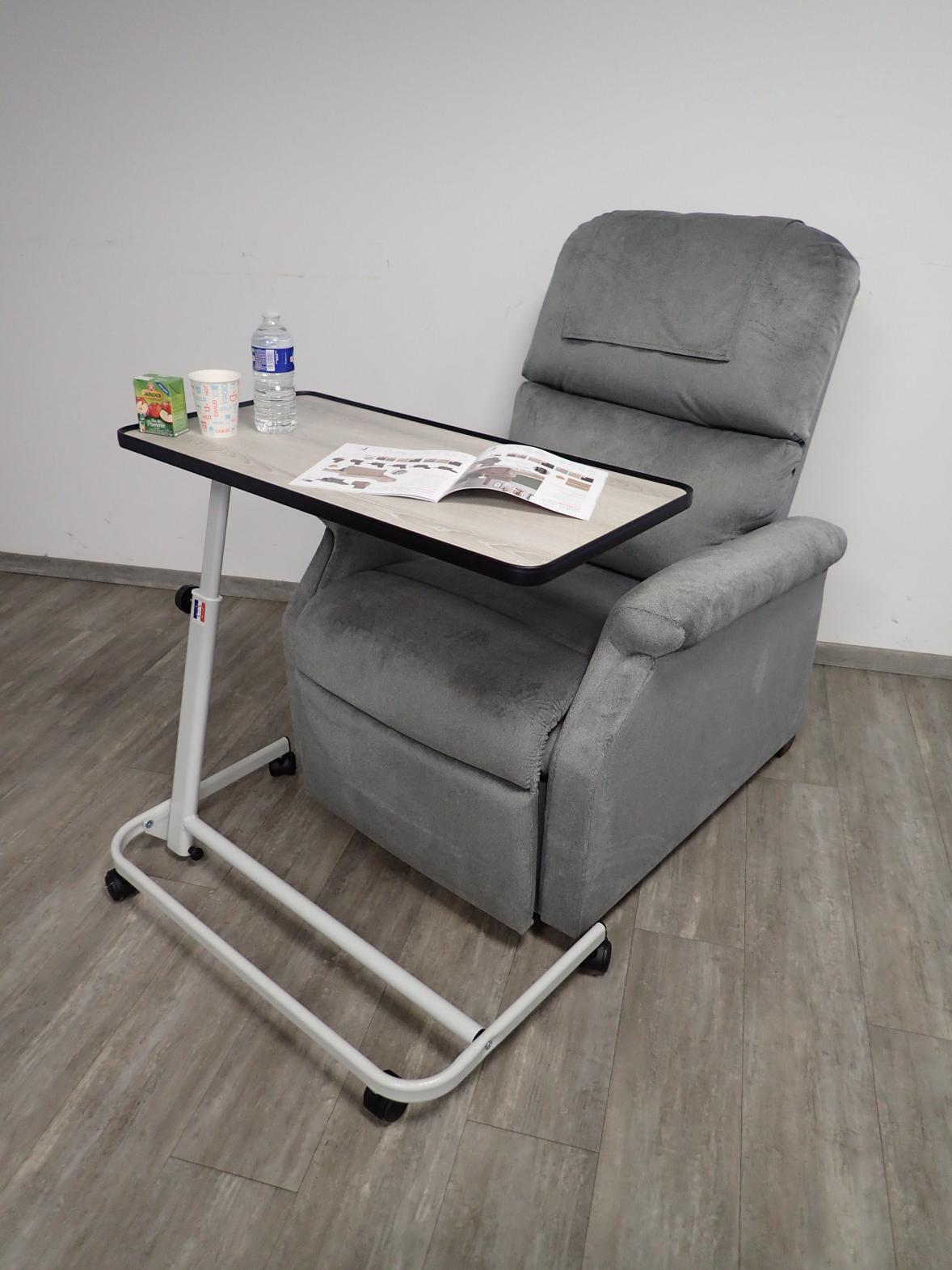 Table pour fauteuil Plateau ajustable large inclinable CONFORT XL